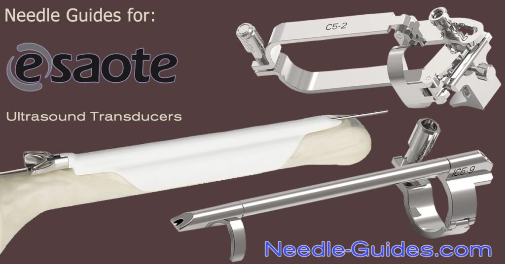 🎯 Esaote Ultrasound Needle Guides | By Model & Type
